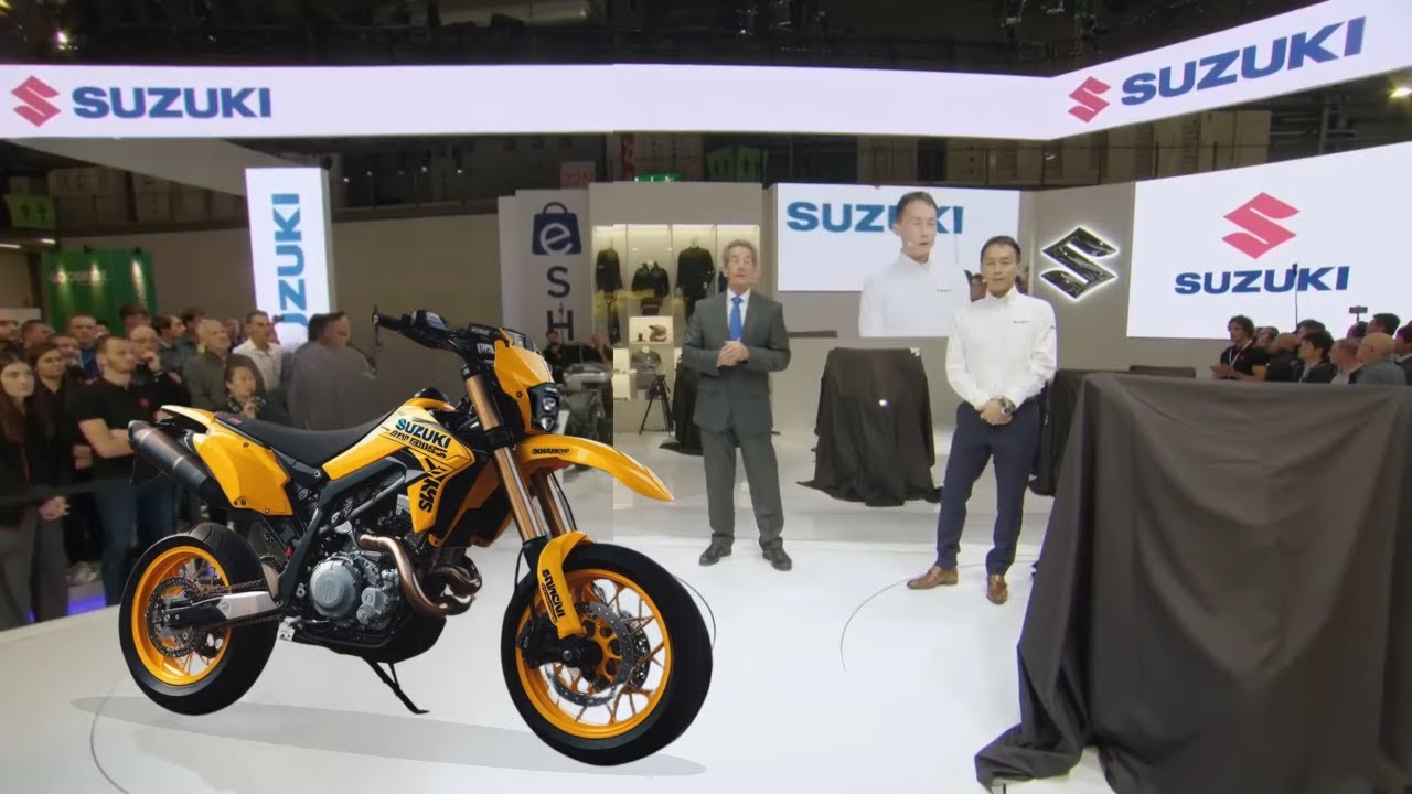 2025 NEW SUZUKI DRZ-4S/SM SUPERMOTO LAUNCH IN THE NEAR FUTURE - YouTube