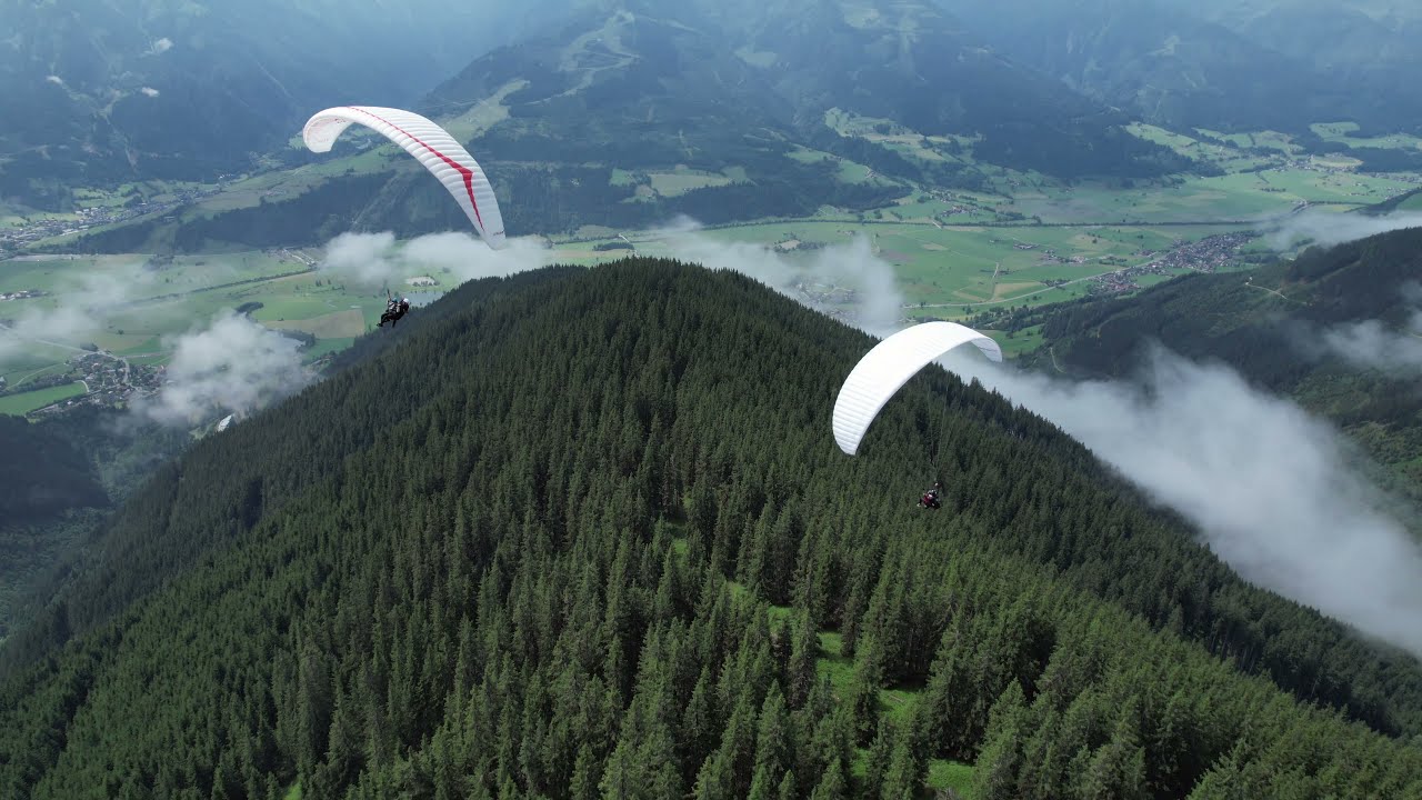Tandem Paragliding in Zell am See - Kaprun & Saalbach mit Falken Air ...
