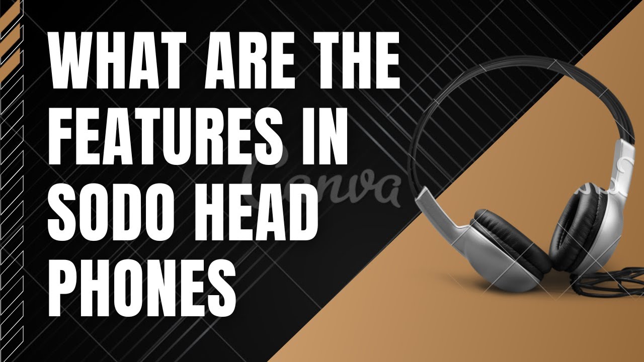 What are the Features In SODO Head Phones - YouTube