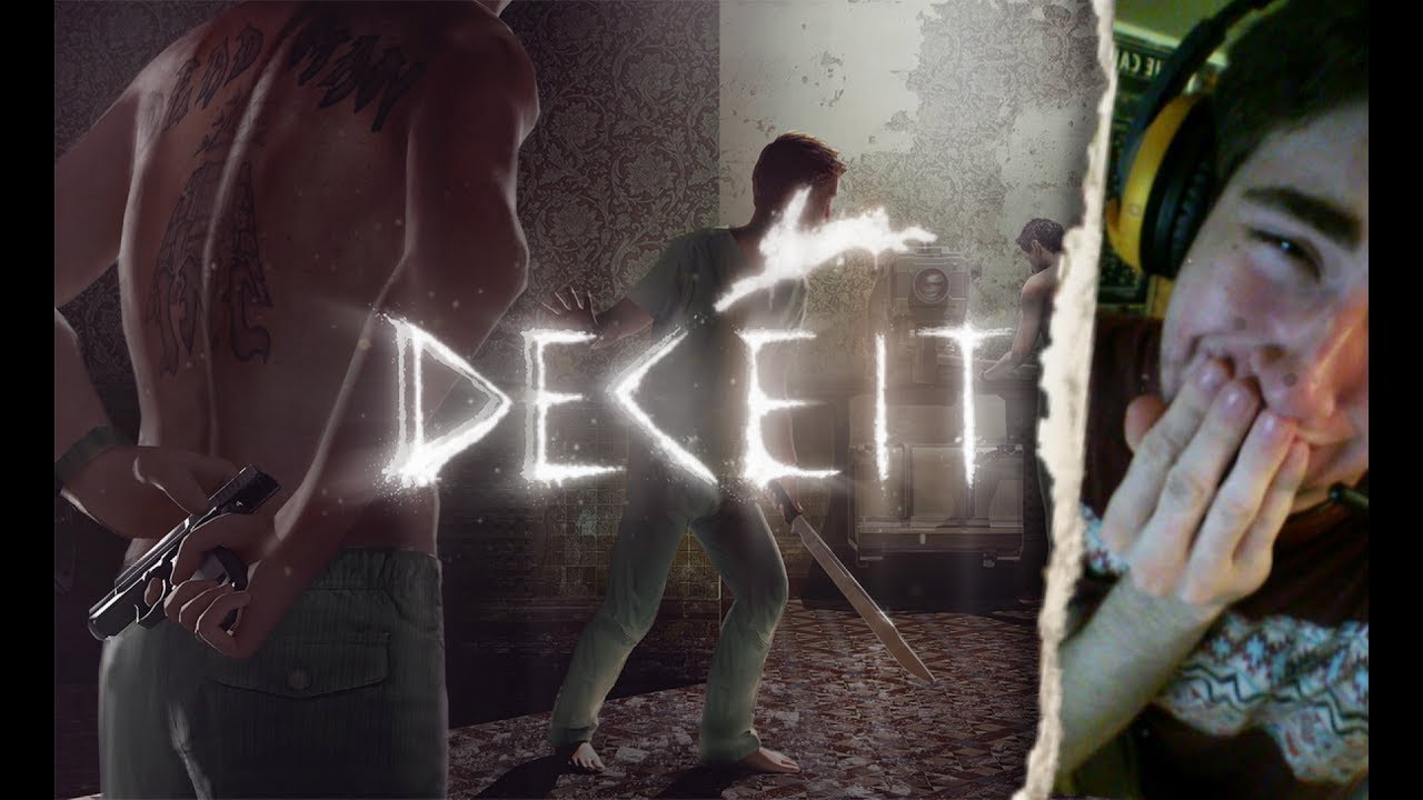 DECEIT GAMEPLAY - (WITH FRIENDS) PART 1: 6 PLAYER SURVIVAL HORROR GAME ...