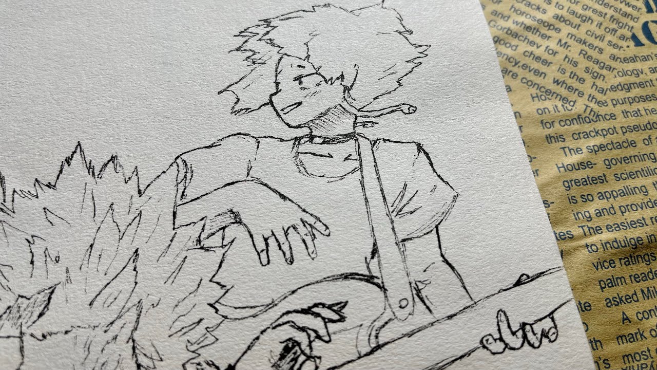 How to draw Jiro in 8 minutes - My Hero Academia | Drawing Jiro ~ Anime ...