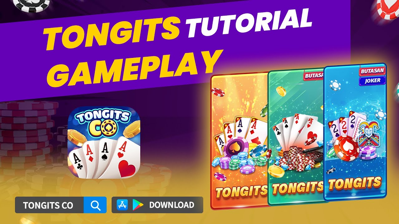 TONGITS CO I TONGITS GAMEPLAY TUTORIAL - YouTube