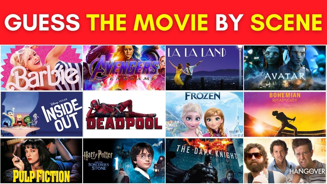 Guess the Movie by Scene!🎬| 50 Famous Films Challenge | Ultimate Movie ...