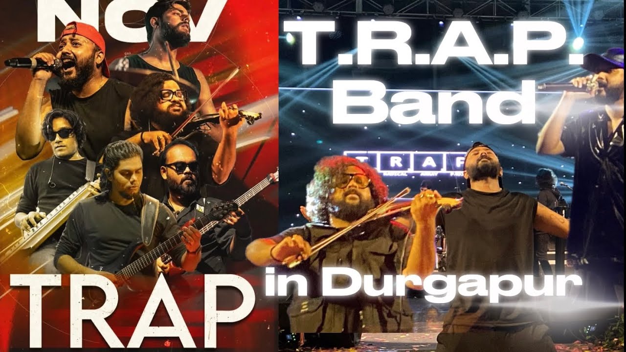 Kolkata’s Famous T.R.A.P. Band In Durgapur | Full Live Concert ...