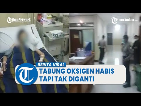 Viral Video Pasien Diduga Diabaikan Perawat RS, Isi Tabung Oksigen Habis Tapi Tak Diganti