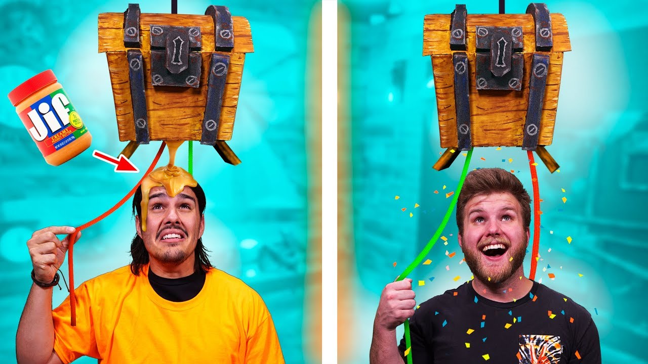 DON'T Pull The Wrong Rope Challenge! - YouTube