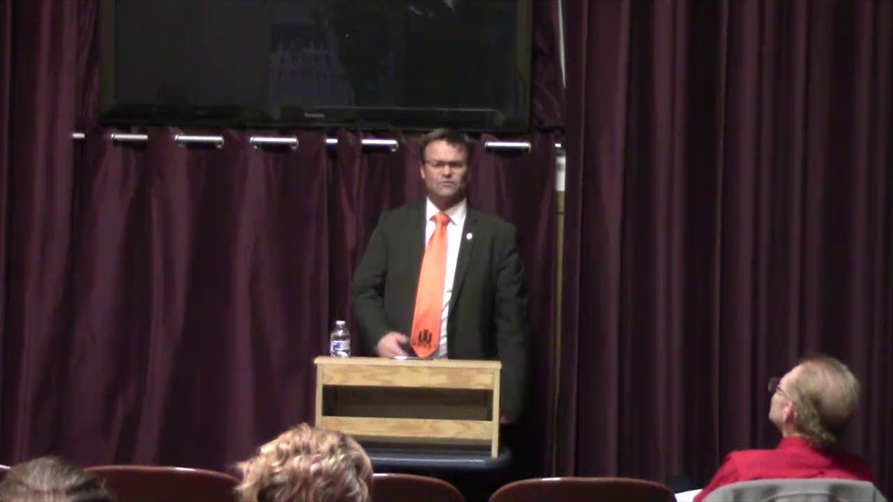 Mayor Brian Blad of Pocatello, Idaho at Smile Toastmasters - YouTube