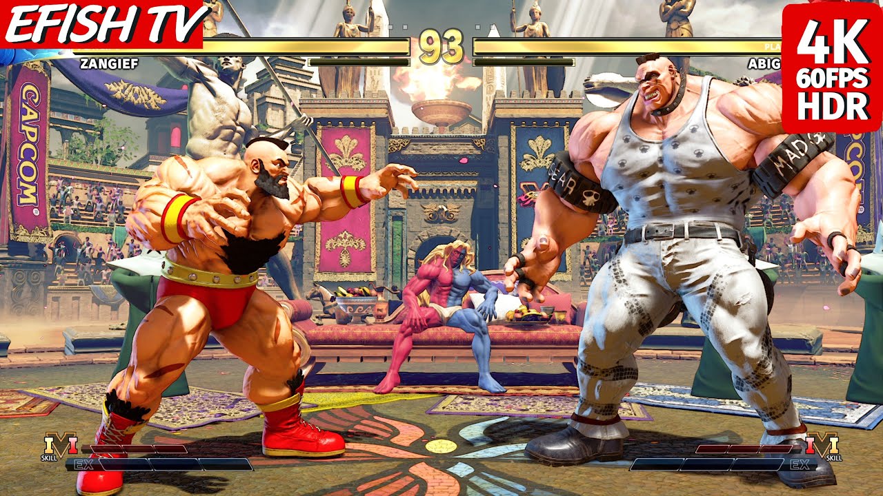 Zangief vs Abigail (Hardest AI) - Street Fighter V | PS5 4K 60FPS - YouTube
