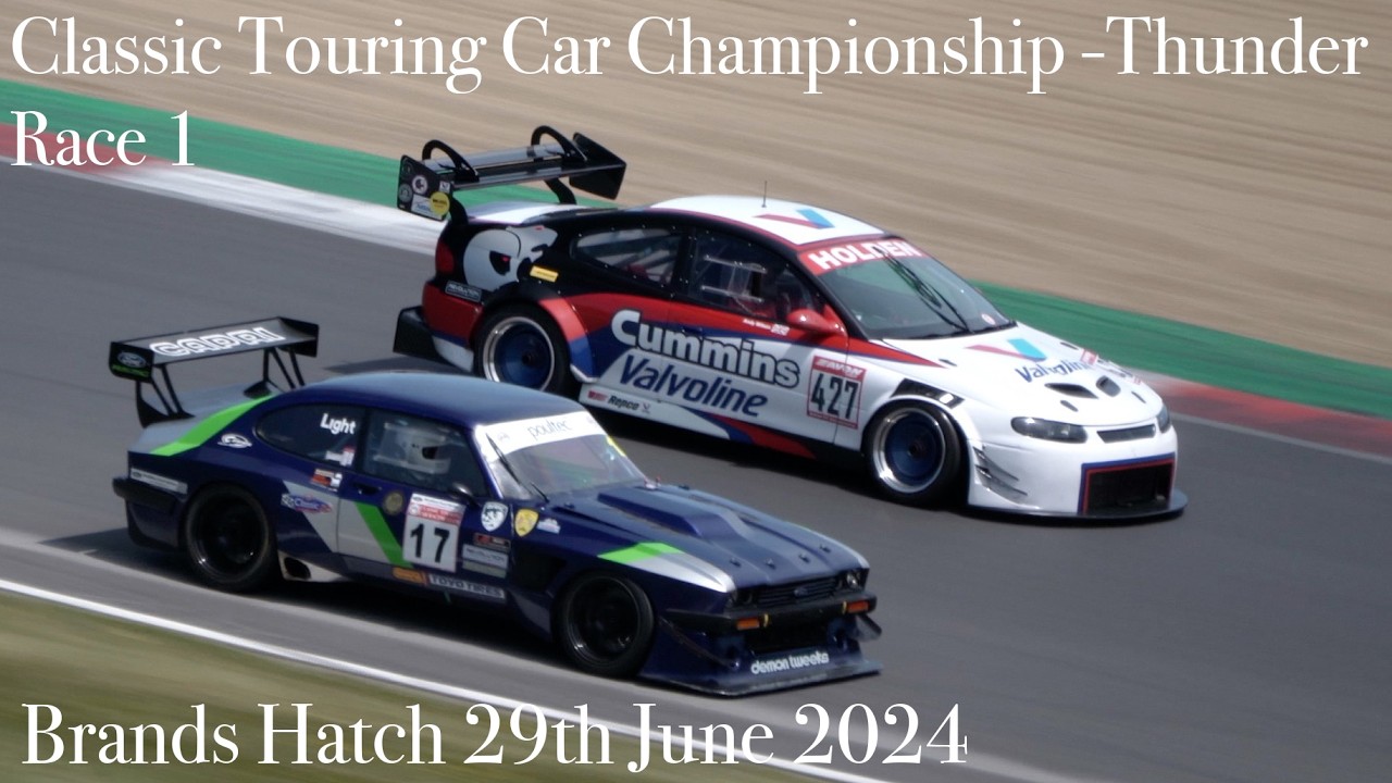 Classic Touring Car Championship -Thunder - Race 1 Super Touring Power ...