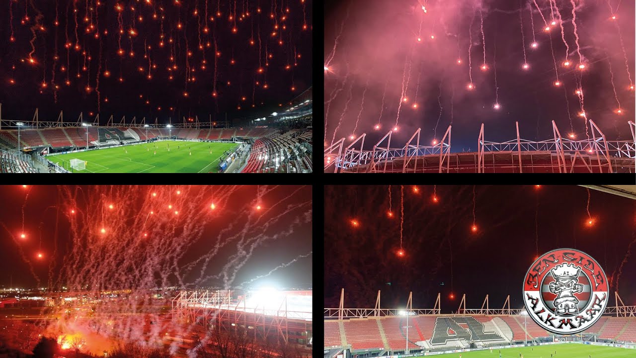 FIREWORK 100 FLARES | AZ - REAL SOCIEDAD | BEN-SIDE ALKMAAR - YouTube