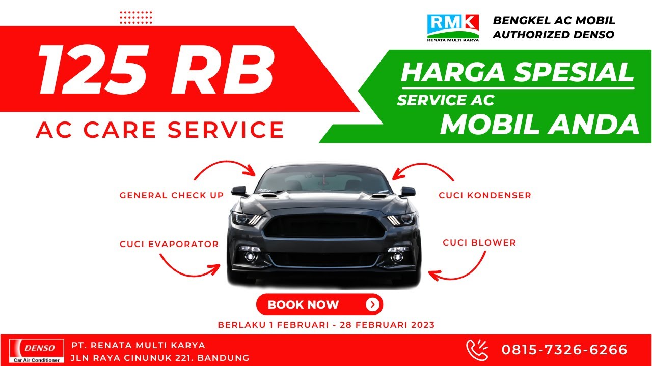 SERVICE AC MOBIL DENSO TERBAIK | TERDEKAT DI BANDUNG | BENGKEL RMK ...