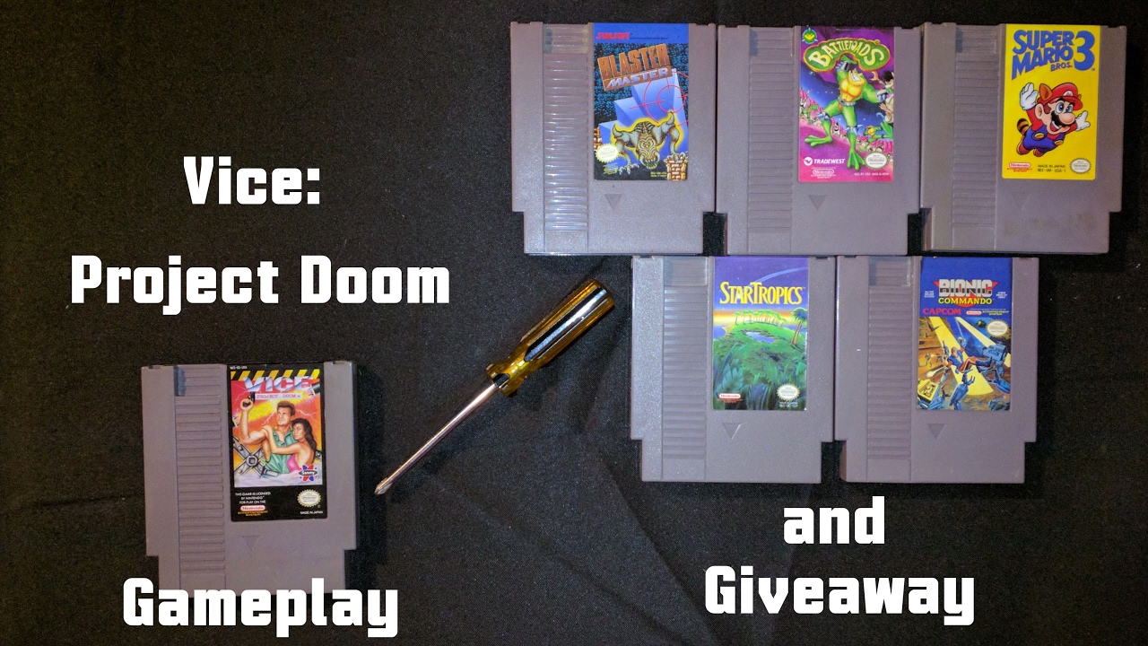 Vice: Project Doom - NES Gameplay, Thoughts and Giveaway - YouTube