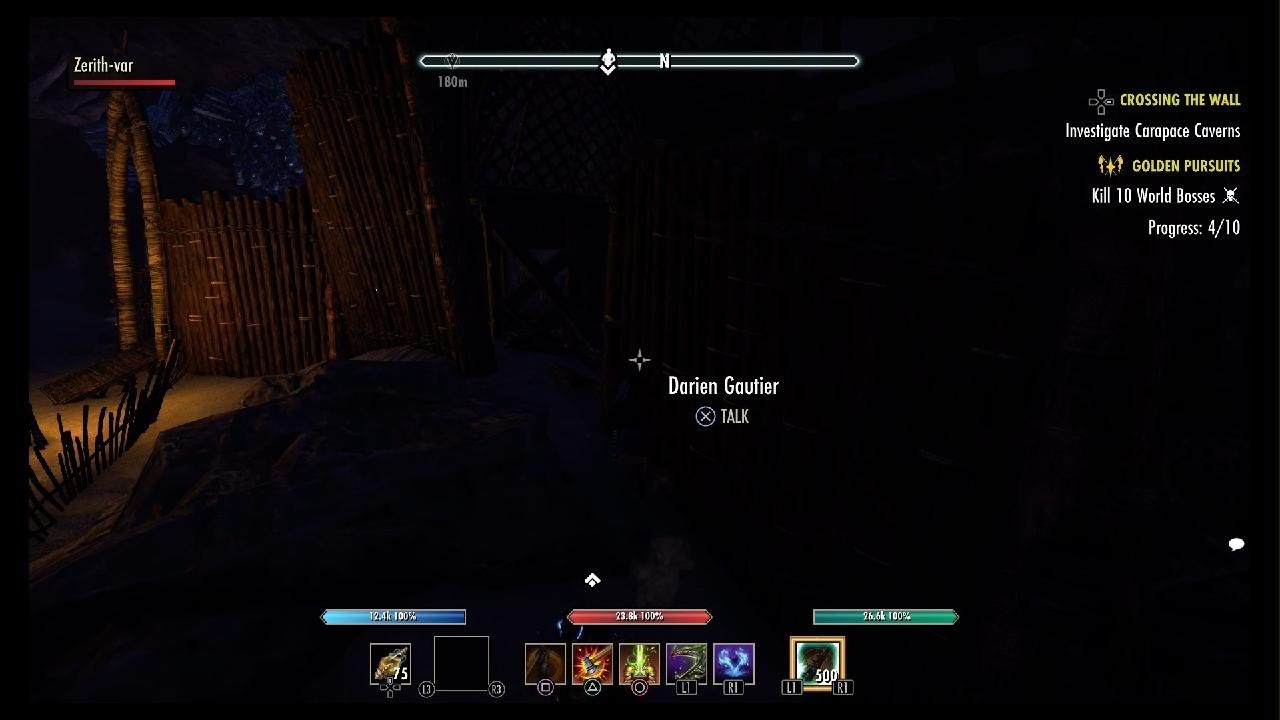 The Elder Scrolls Online Carapace Cavern Skyshard - YouTube