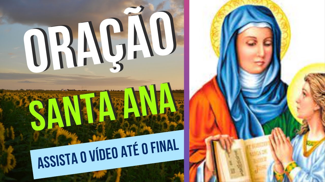 Oração Santa Ana - YouTube