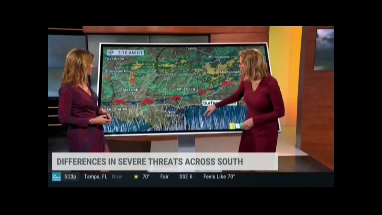 AMHQ WEATHER JEN CARFAGNO & STEPHANIE ABRAMS 3 4 20 - YouTube