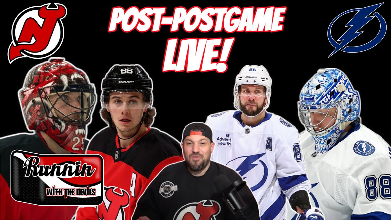 NJ Devils vs. TB Lightning Post-Postgame LIVE! 1/11/25 - YouTube