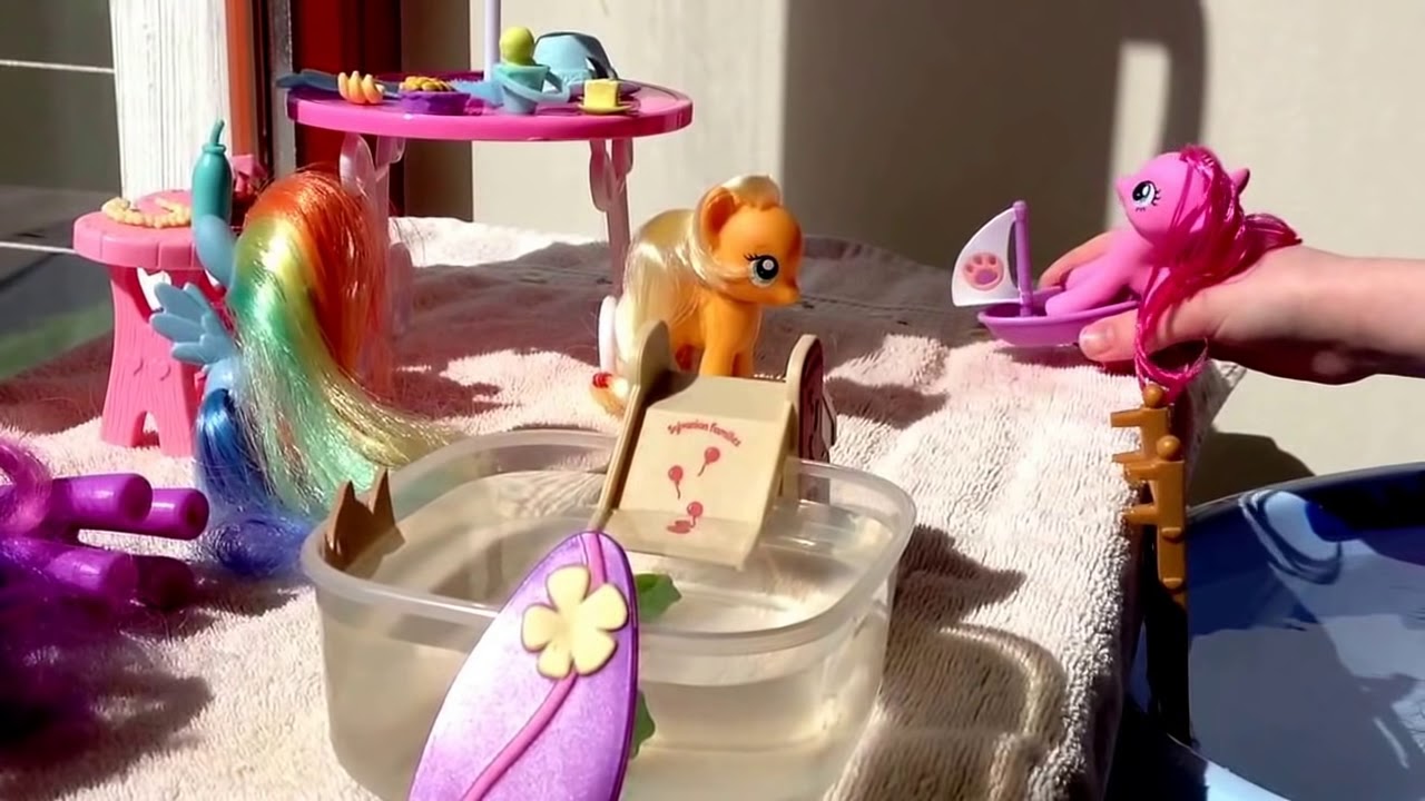 MLP Pool party fun episode 1 - YouTube