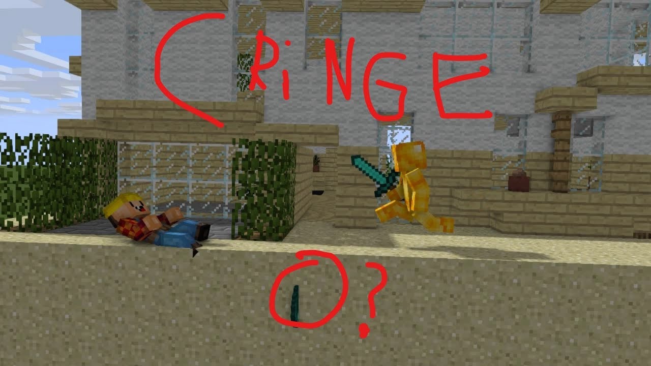 My First Mine craft Animation *Cringe* - YouTube