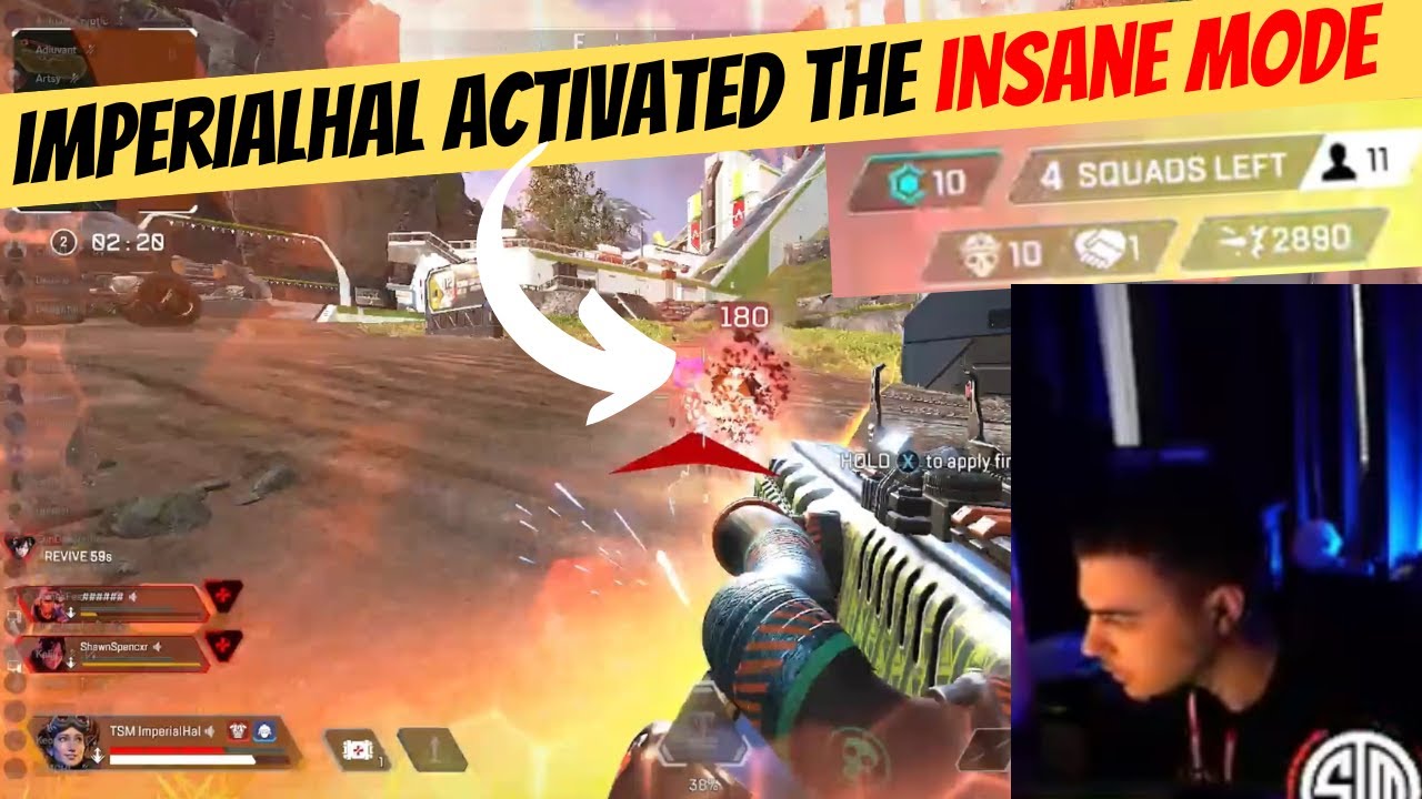 Tsm imperialhal activated THE INSANE MODE #apex #imperialhal # ...