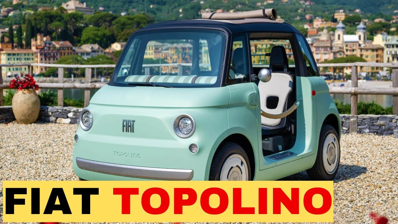 New Fiat Topolino 2023 : The Electric Baby Mouse Car! II topolino fiat ...