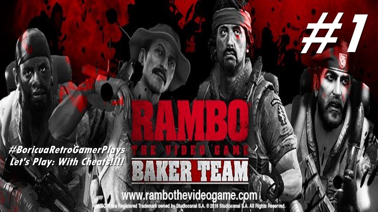 Rambo: The Video Game: Baker Team (DLC) (Part 1 with cheats) - YouTube