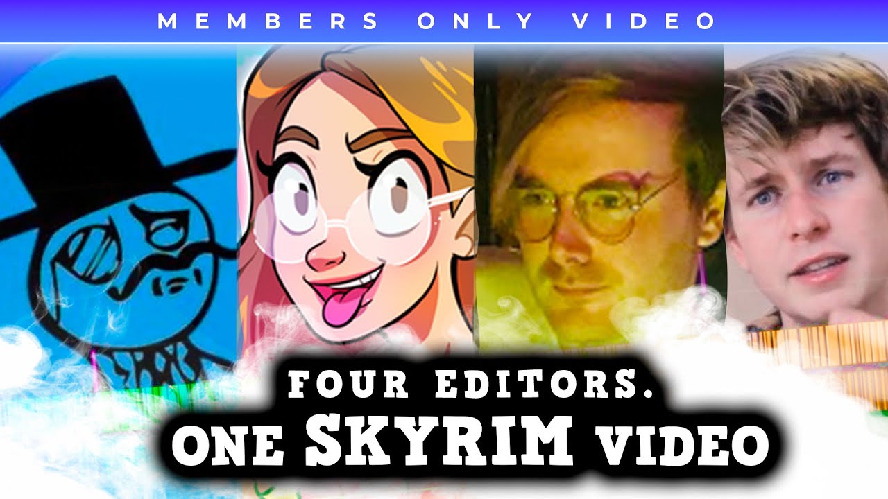 The Spiffing Brit In Skyrim But It Is Edited By 4 Editors - Members ...