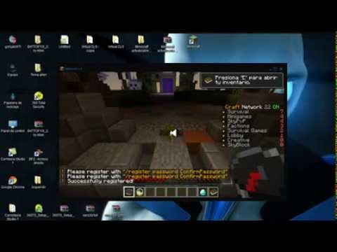 Como jugar MINECRAFT en linea (LAUNCHER) - YouTube