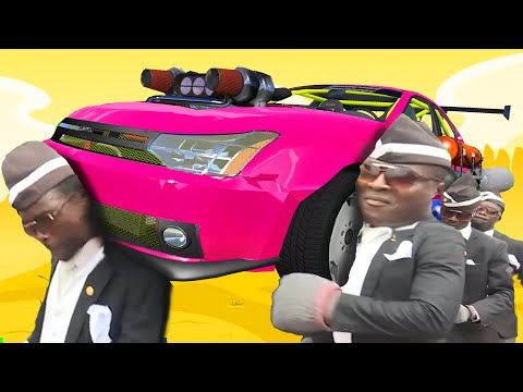 FUNERAL COFFIN DANCE MEME COVER #32 - ASTRONOMIA SUPER COVER - BeamNG Drive