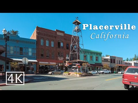 Historic Main Street Placerville "Hangtown" California - Walking Tour ...