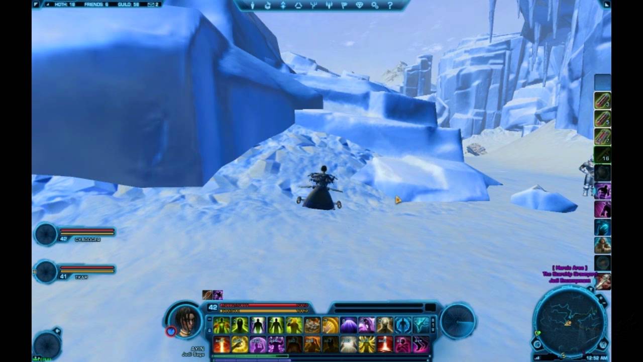 SWTOR - Datacron Location Guide - Hoth (Republic) - YouTube
