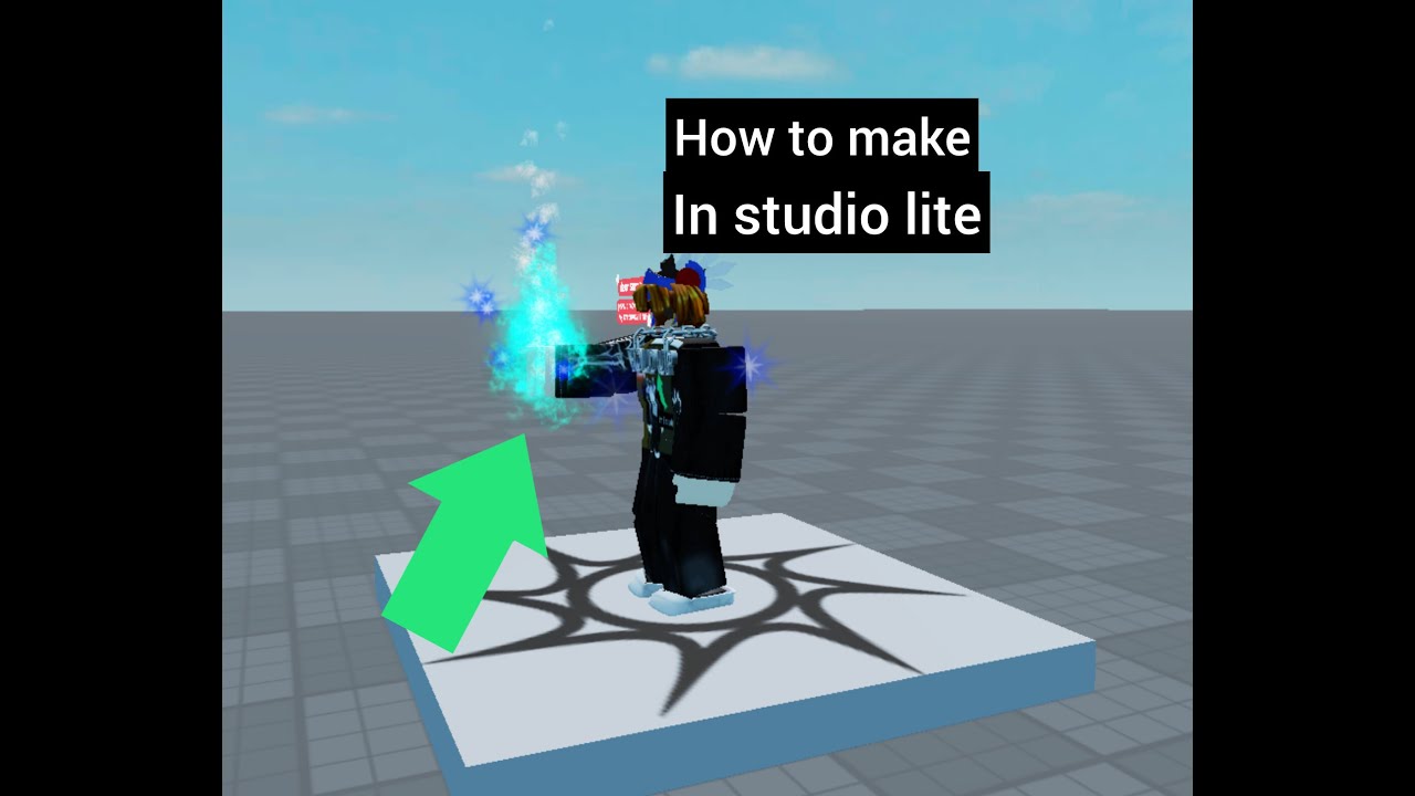 How to make hand Aura in Roblox studio lite - YouTube