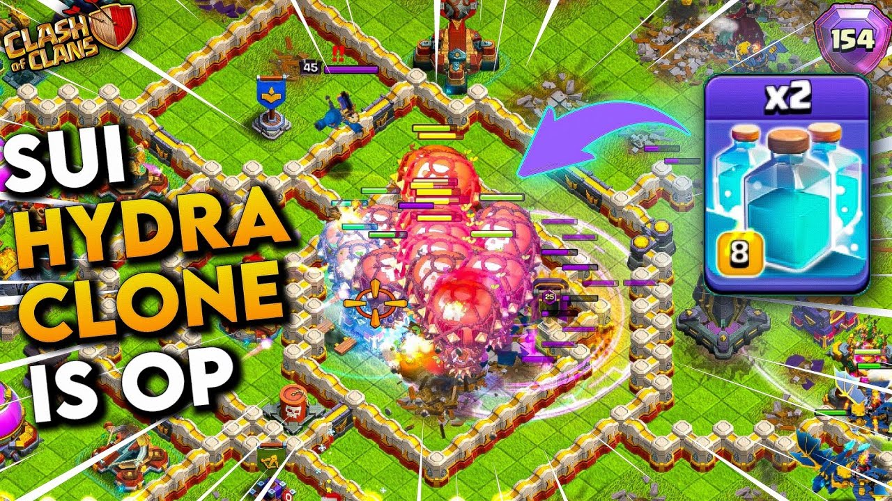 Hydra Clone Attack Th17 | Legend League Day 6 | Hydra Clone Attack ...