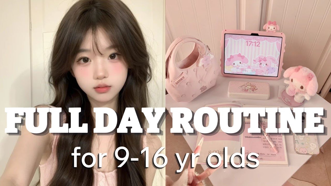 Full Day Routine for Girls 9-16 Years ♡ My Real Life Step by Step ...