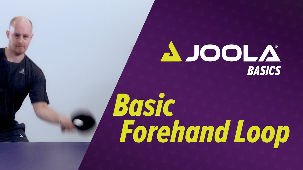 Learn How to Do a Forehand Loop for Table Tennis Beginners | JOOLA ...