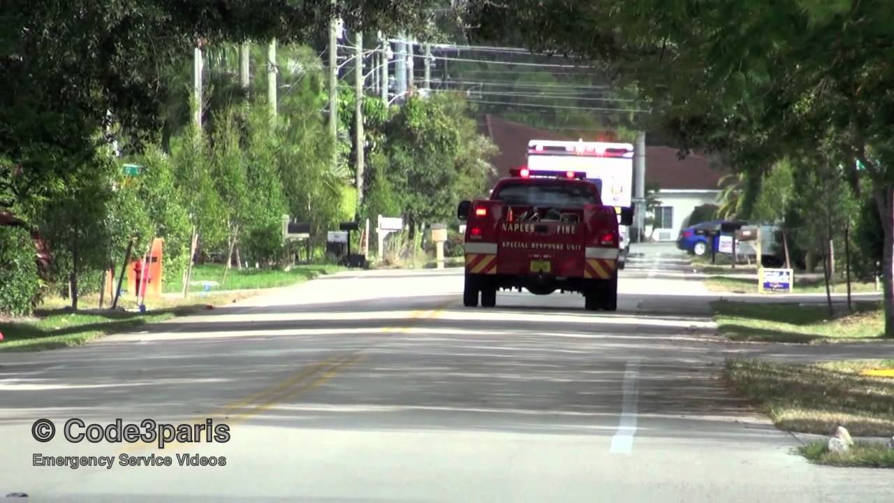 Naples Fire Department Special Response Unit + Ambulance [North Collier ...