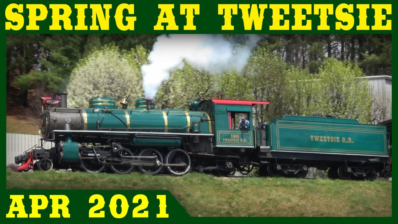 Tweetsie 190: Spring Steam in the Blue Ridge - YouTube