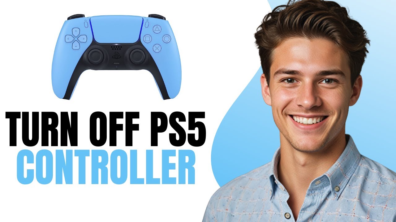 How To Turn Off PS5 DualSense Controller - YouTube