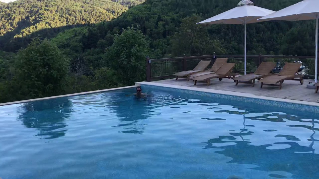Styga mountain resort pool 21/8/19 - YouTube