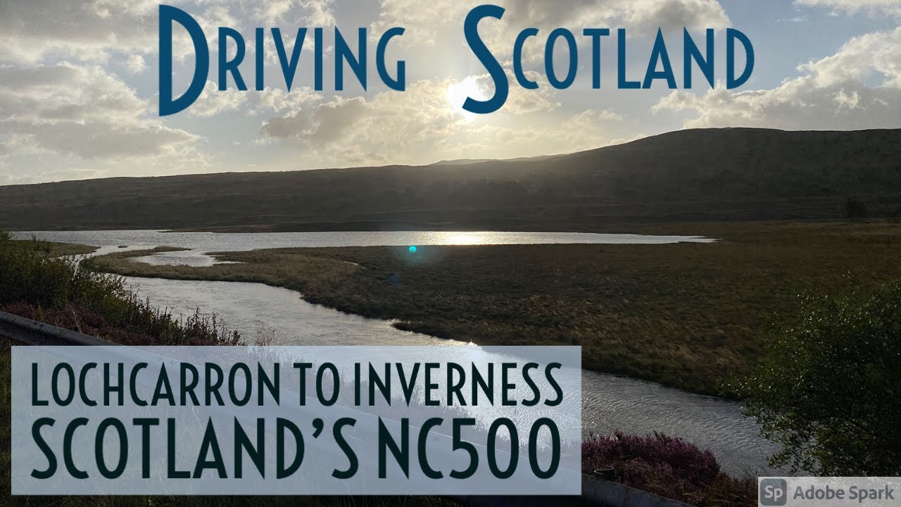 Driving Scotland's NC500 - Lochcarron to Inverness - YouTube