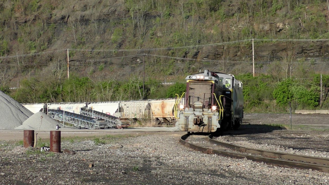 OHCR 1545 on the Aliquippa & Ohio River RR - 5/8/2022 - YouTube