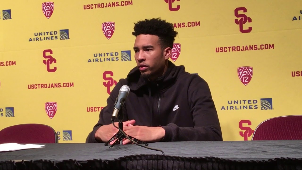 Isaiah Mobley after USC’s loss to Colorado - YouTube