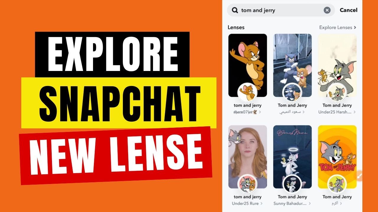 How To Explore Snapchat New Lenses | Snapchat Lense Explorer | 2024 ...