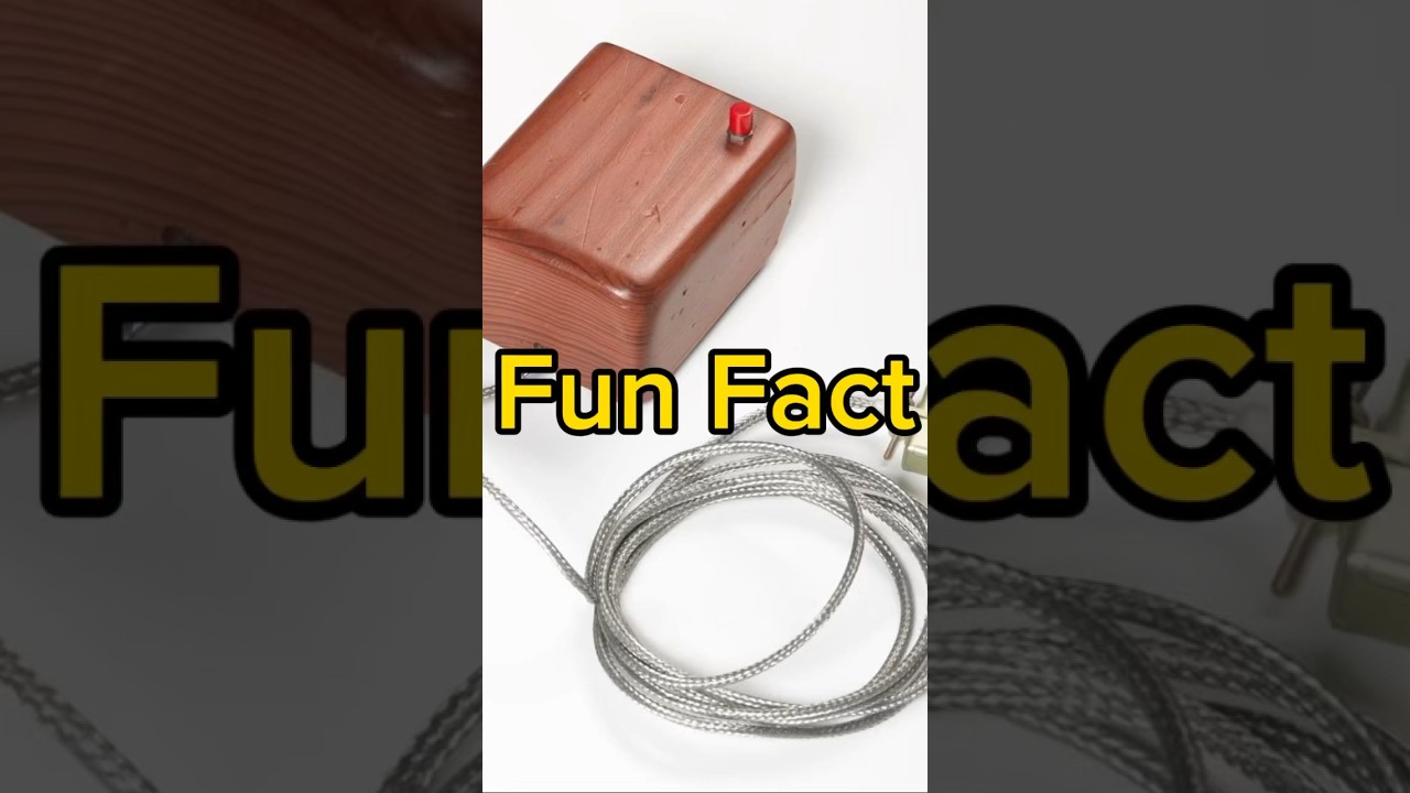 The first computer mouse was made of wood 🖥️ 🐁 - YouTube