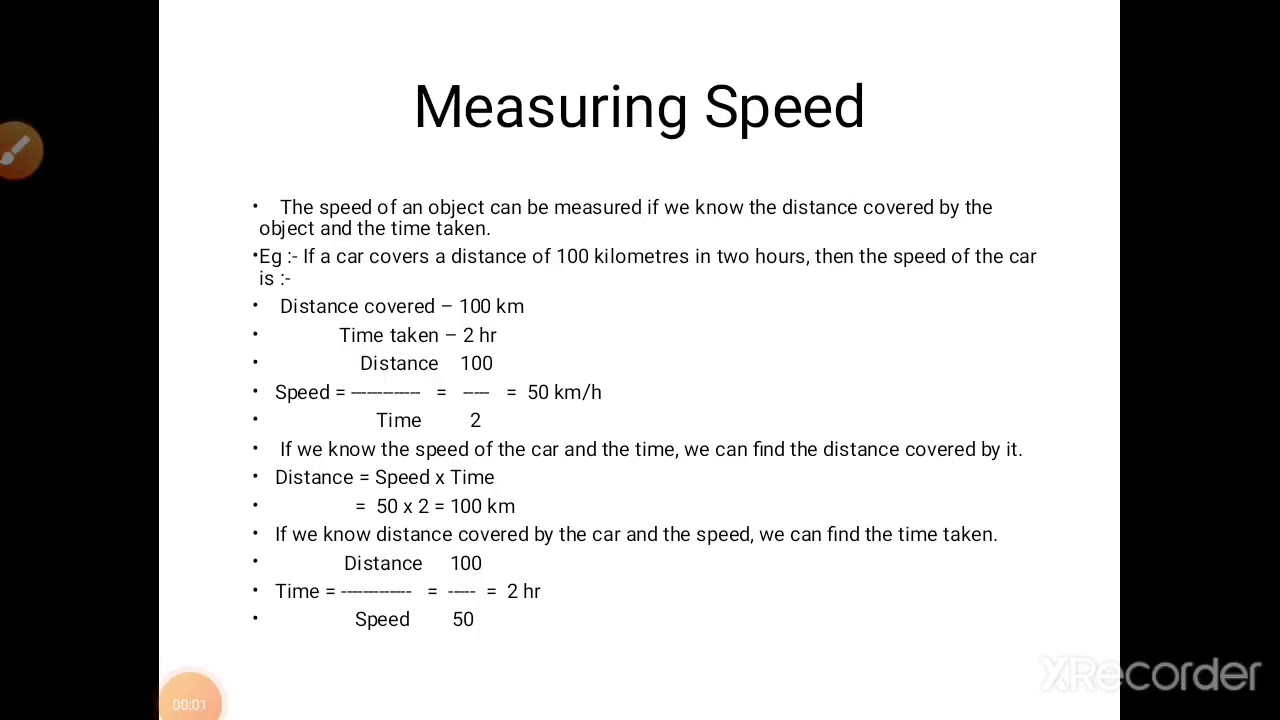 class -7 chapter -12 subject-science topic- measuring speed,odometer ...