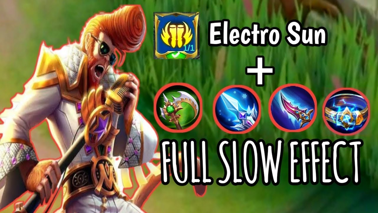SUN FULL SLOW BUILD, ELECTRO FLASH EMBLEM 😁 ⁉️ - YouTube