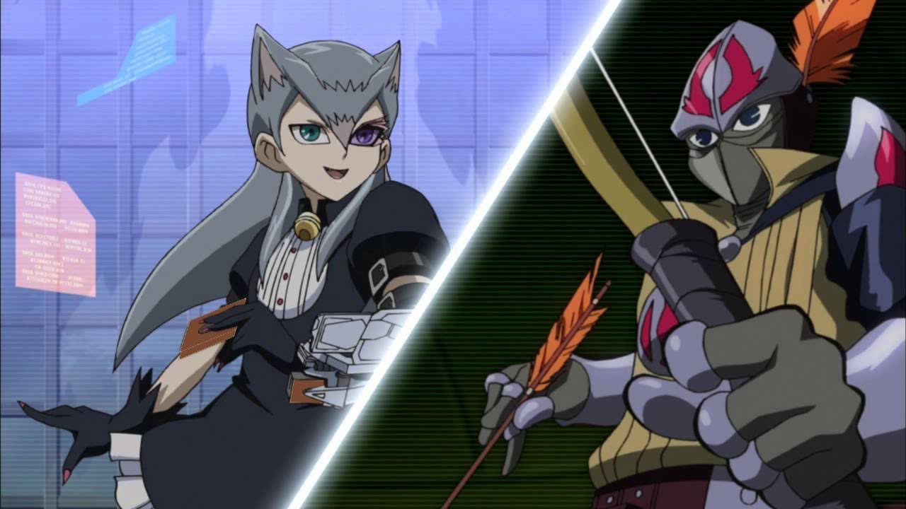 yugioh zexal yuma vs cathy - YouTube