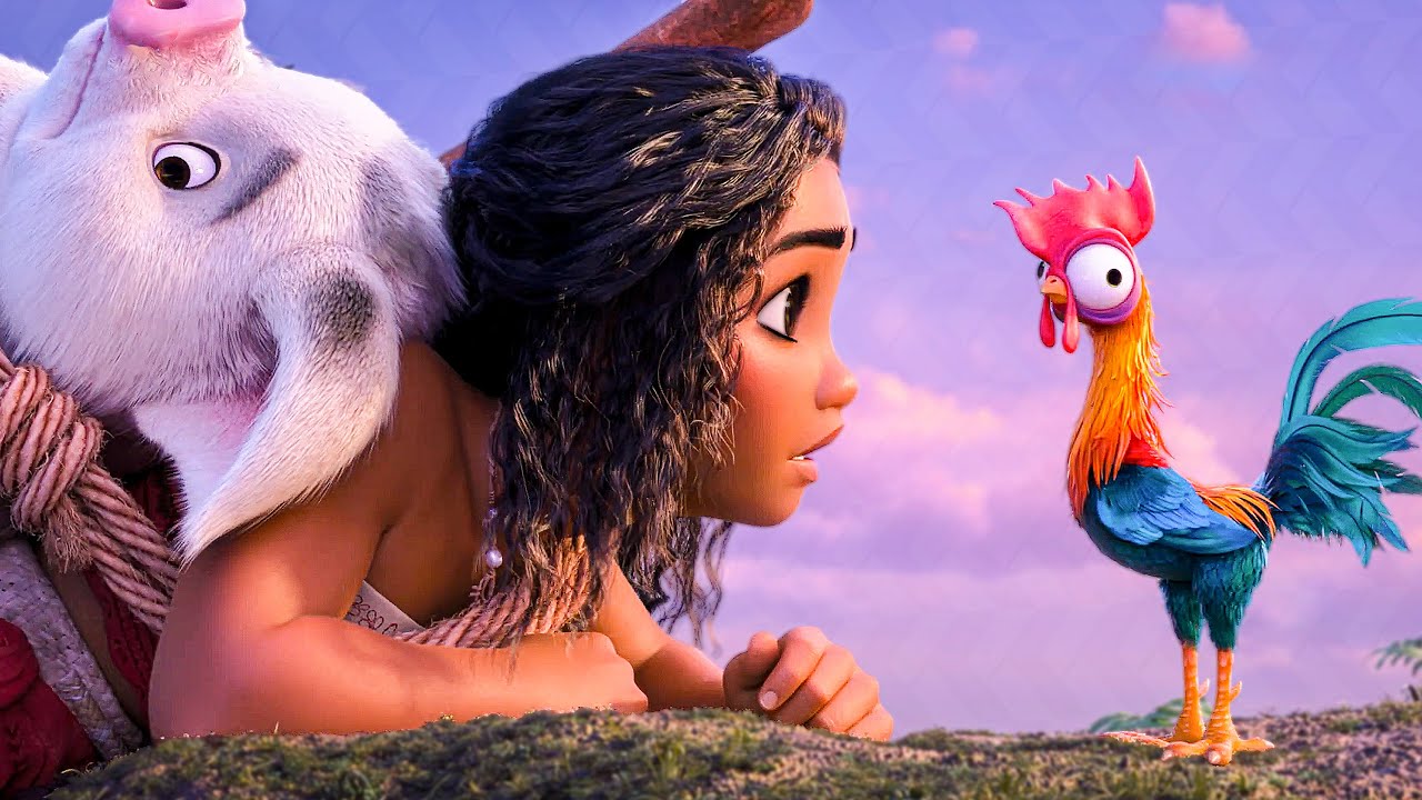 Moana 2 - "Hei-Hei Brings Moana & Pua in Danger" New Teaser Trailer ...