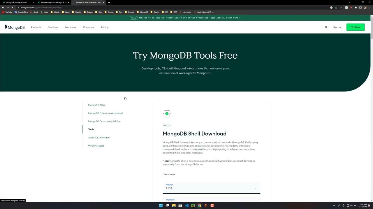 1 Mongodb Tutorial Youtube