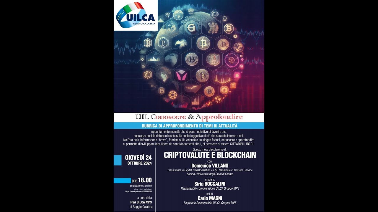 Criptovalute e Blockchain - YouTube