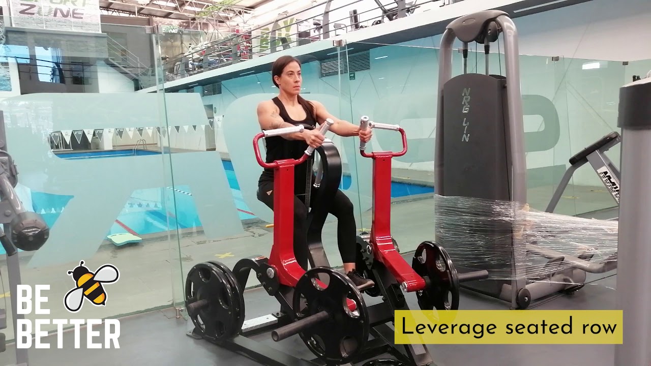 Leverage Seated Row - YouTube